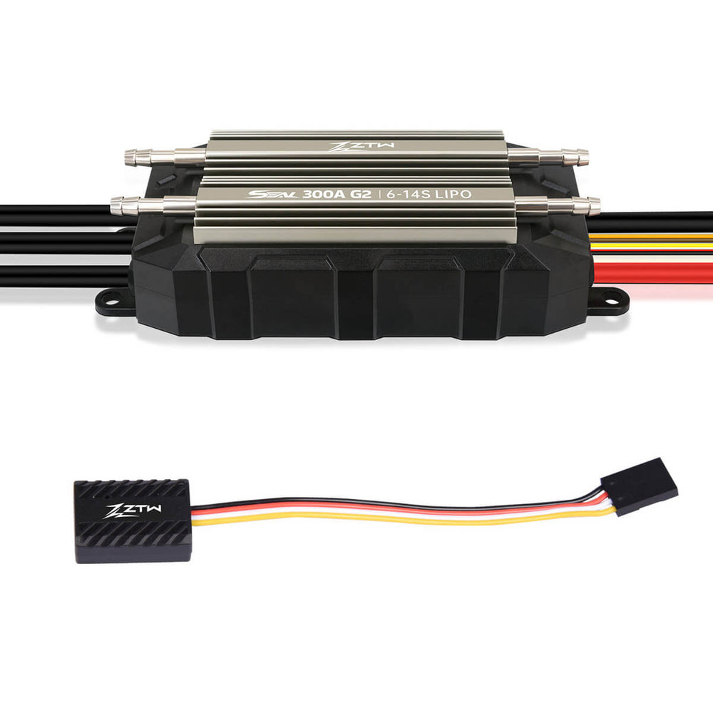 ZTW Seal G2 300A ESC HV 6-14S For RC Boat